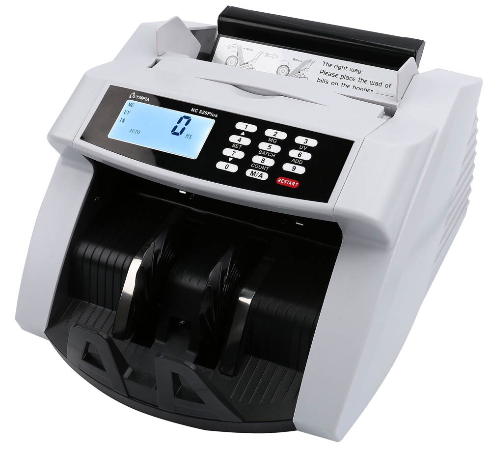 OLYMPIA Banknotenzähler NC 520 plus, 1 St. >> büroshop24