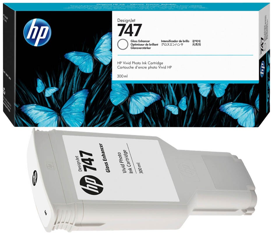 HP 747(P2V87A) Gloss Enhancer Druckerpatrone >> büroshop24