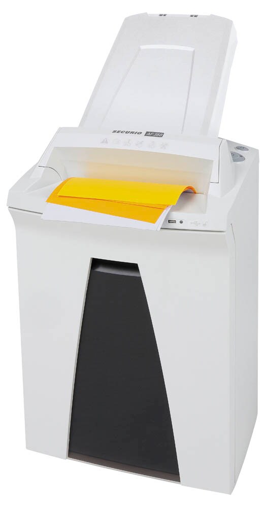 HSM SECURIO AF350 Aktenvernichter mit Partikelschnitt P-6, 0,78 x 11 mm ...