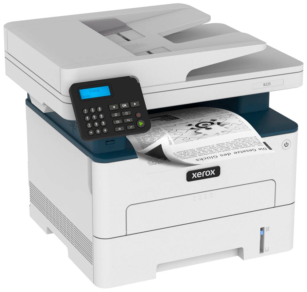 xerox B225 3 in 1 Laser-Multifunktionsdrucker grau >> büroshop24