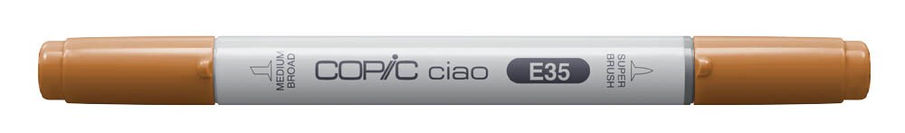 COPIC® Ciao E35 Layoutmarker braun, 1 St. >> büroshop24