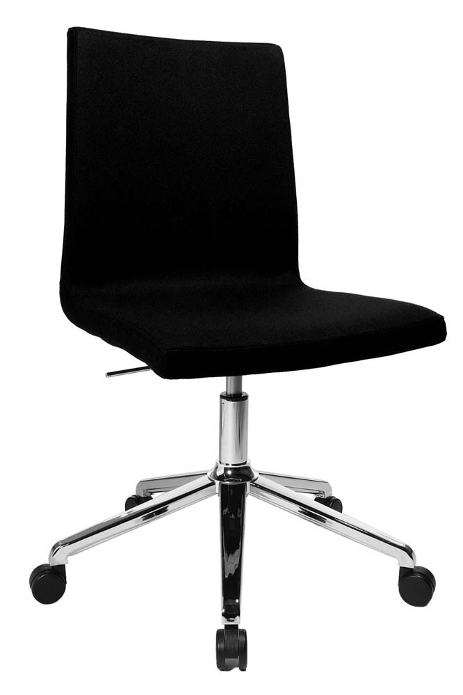 Topstar Besucherstuhl Cube EA390 L50 schwarz Stoff >> büroshop24