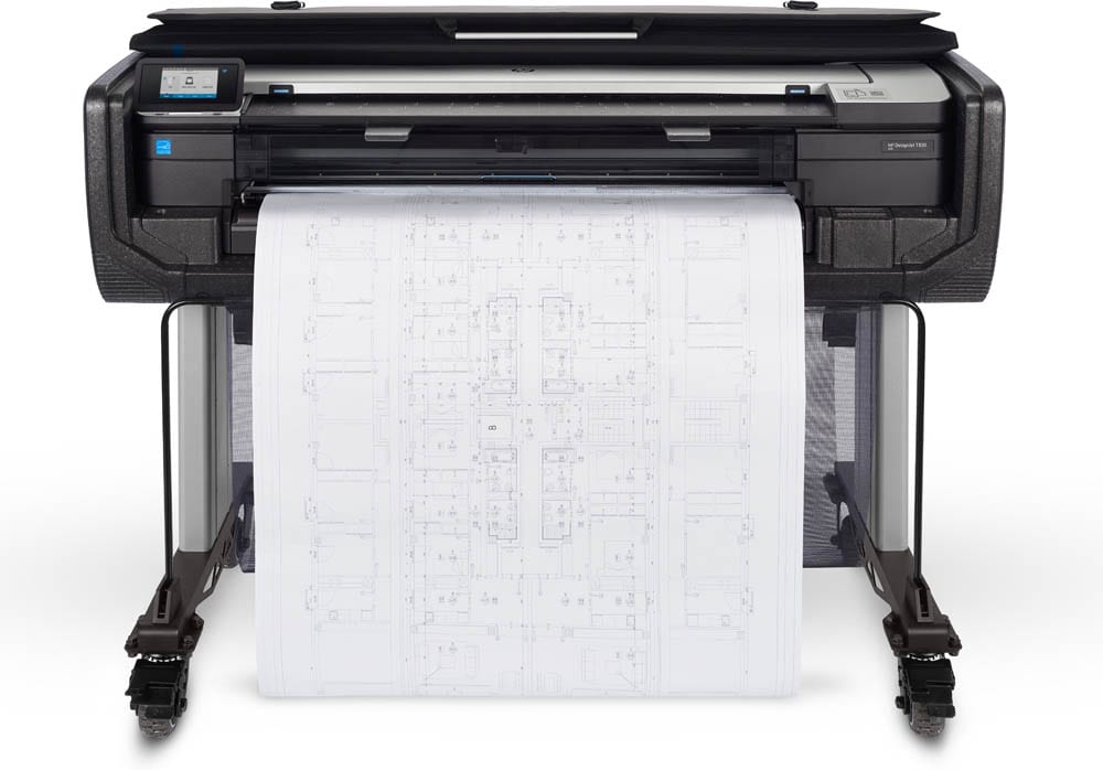 HP Designjet T830 610 mm (24 Zoll) MFP Plotter >> büroshop24