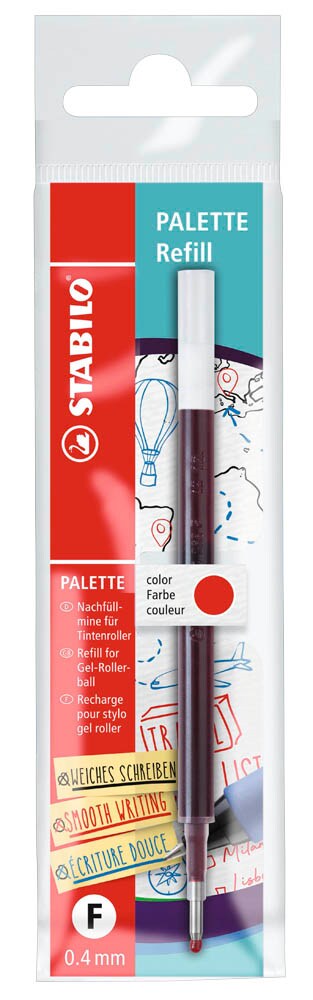STABILO PALETTE Refill F Gelschreibermine rot 0,4 mm 1 St. >> büroshop24