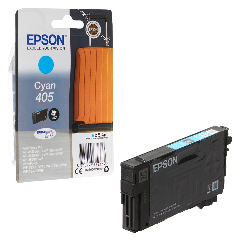 EPSON 405 / T05G2 (Koffer) cyan Druckerpatrone >> büroshop24