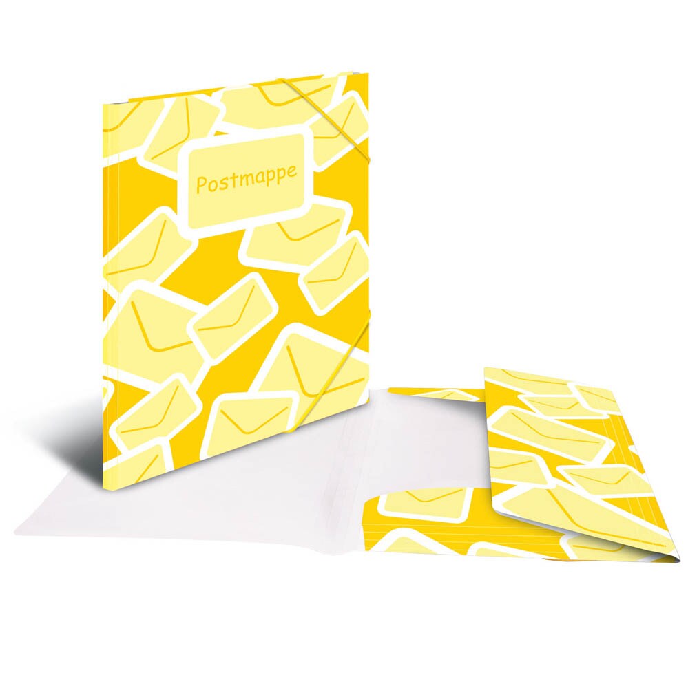 HERMA Sammelmappe Postmappe DIN A4 gelb, 3 St. >> büroshop24