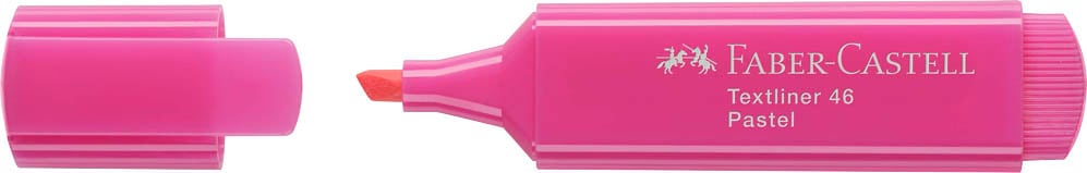 FABER-CASTELL TL 46 Pastell Textmarker rosa, 1 St. >> büroshop24
