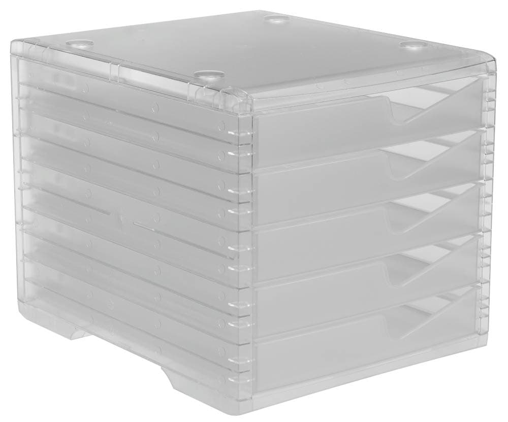 styro Schubladenbox styroswingbox light transparent 275-8430.224, DIN ...