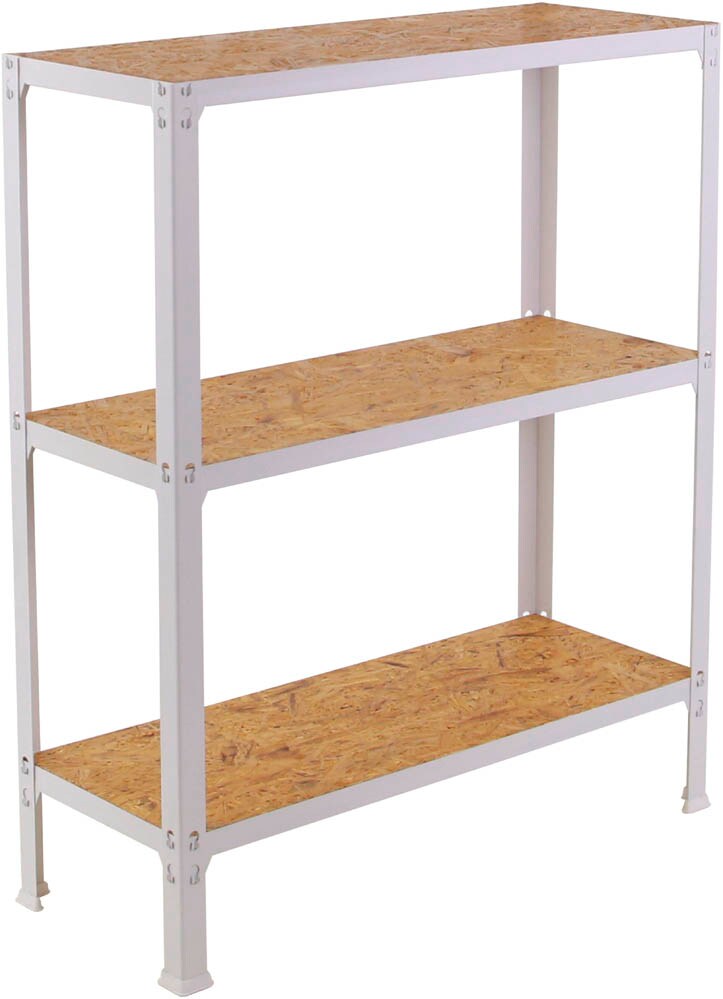 Simonrack Regal SIMONHOME CLICK MINI 8425437128837 weiß, braun 80,0 x 30,0 x 90,0 cm >> büroshop24