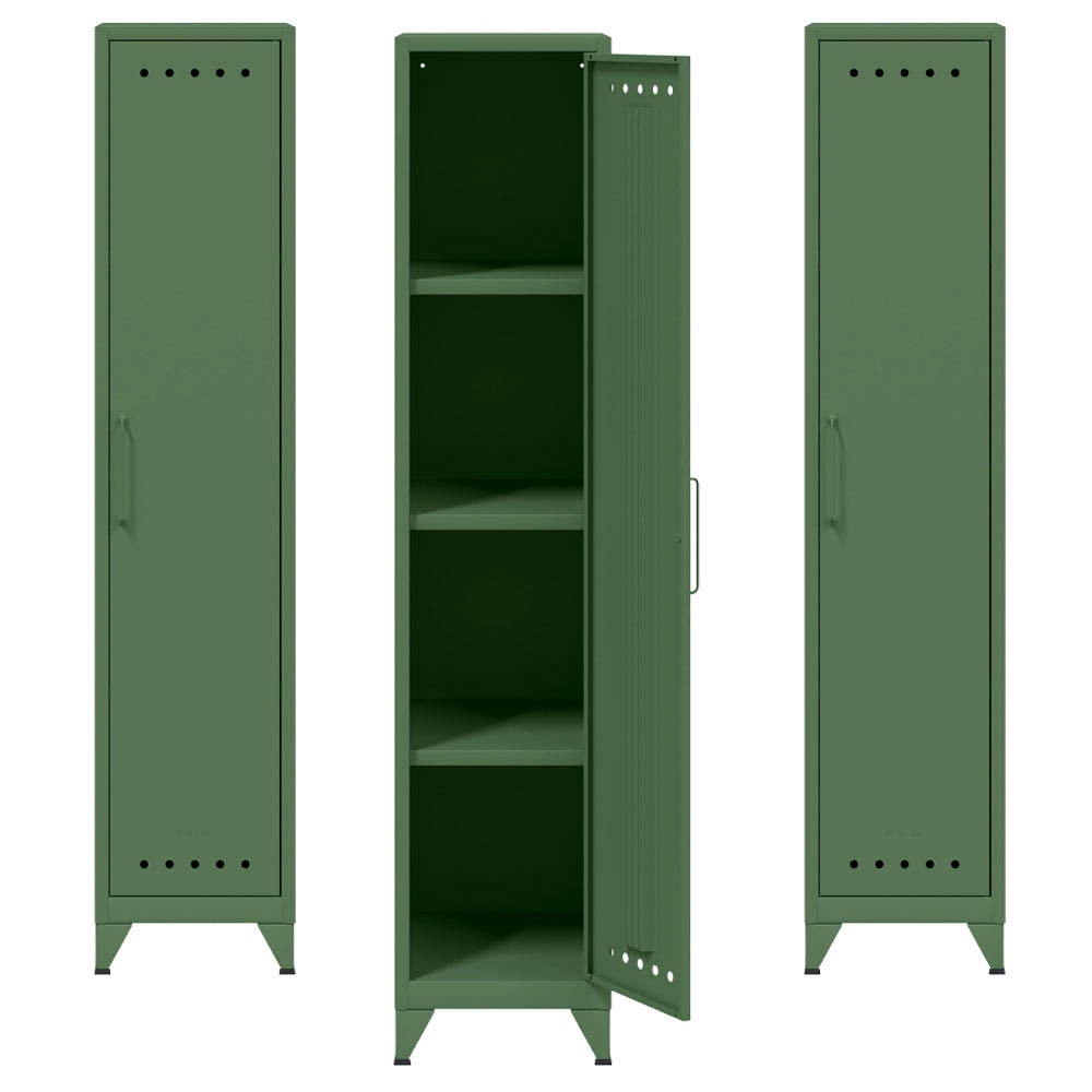 AKTION: 3 BISLEY Metallschränke Fern Locker FERLOC623P3 olivgrün 38,0 x ...