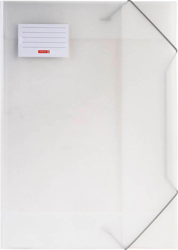 BRUNNEN Zeichenmappe FACT!pp DIN A3 weiß transparent, 1 St. >> büroshop24