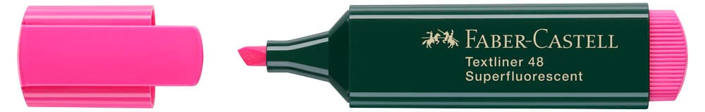 FABER-CASTELL 48 Textmarker rosa, 1 St. >> büroshop24