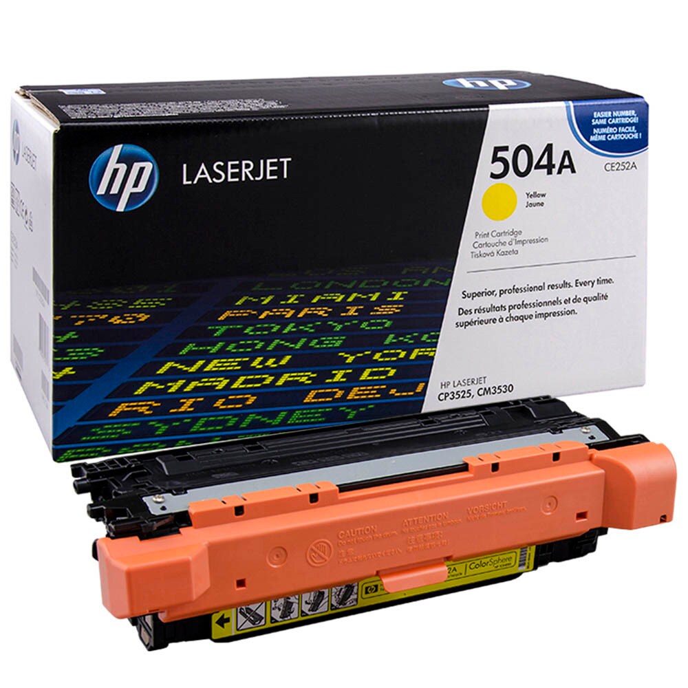 HP 504A (CE252A) gelb Tonerkartusche >> büroshop24