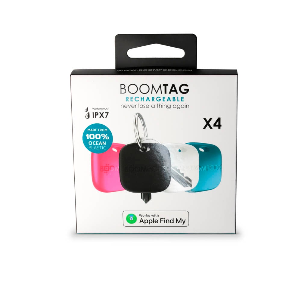 BOOMPODS BOOMTAG 4er-Pack Bluetooth-Tracker >> büroshop24