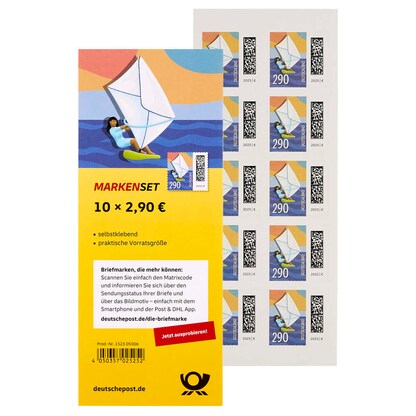 Briefmarken online kaufen mit verschiedenen Motiven