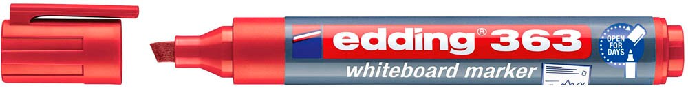 edding 363 Whiteboard-Marker rot 1,0 - 5,0 mm, 10 St. >> büroshop24
