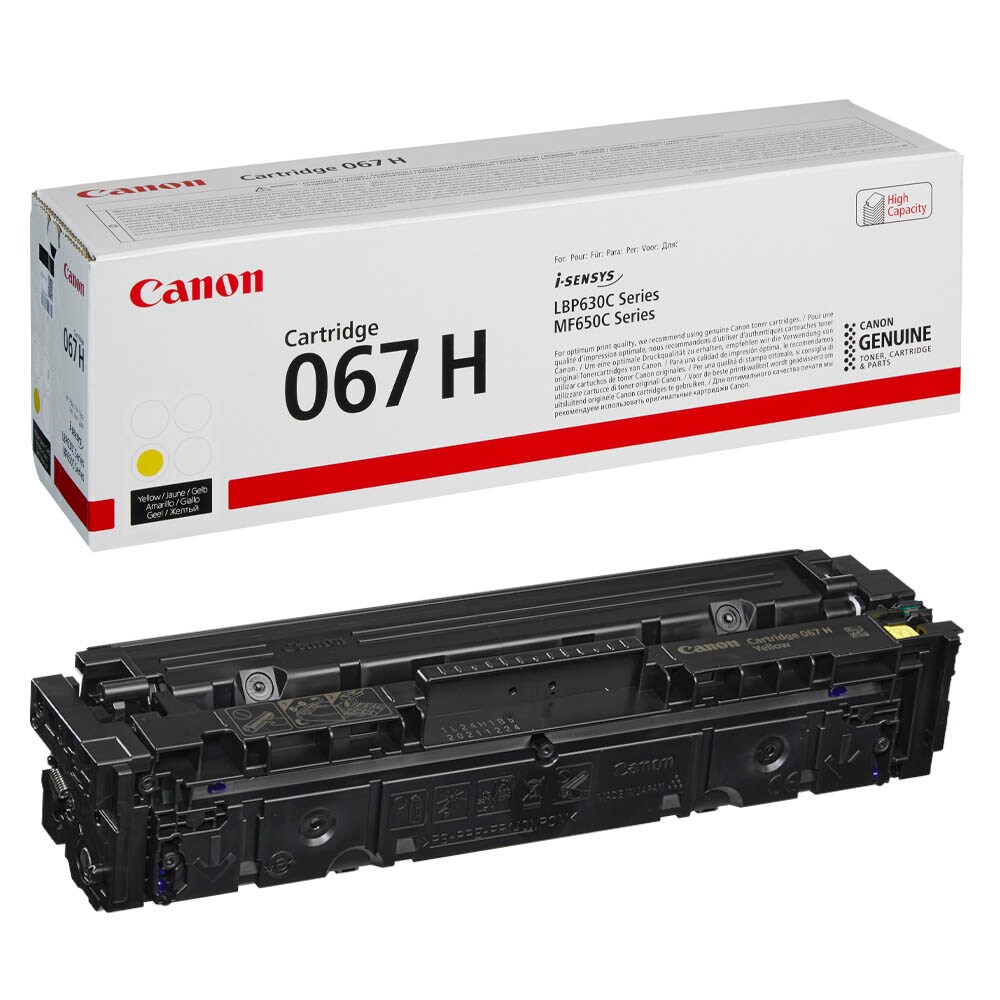 Canon 067H Y gelb Toner >> büroshop24