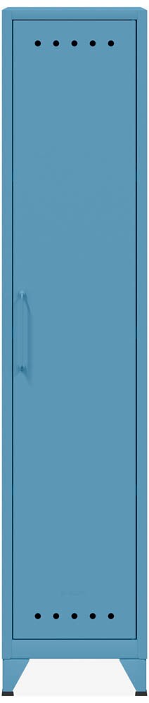BISLEY Stahlschrank Fern Locker FERLOC605 blau 38,0 x 51,0 x 180,0 cm ...