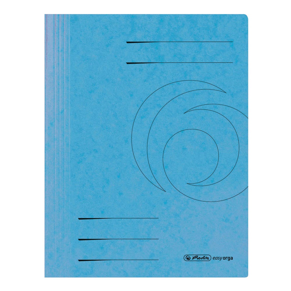 herlitz Schnellhefter Quality Karton hellblau DIN A4, 1 St. >> büroshop24