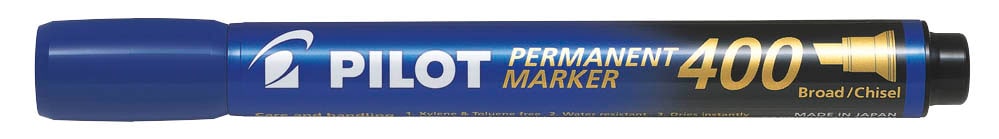 PILOT 400 Permanentmarker blau 1,0 - 4,0 mm, 1 St. >> büroshop24
