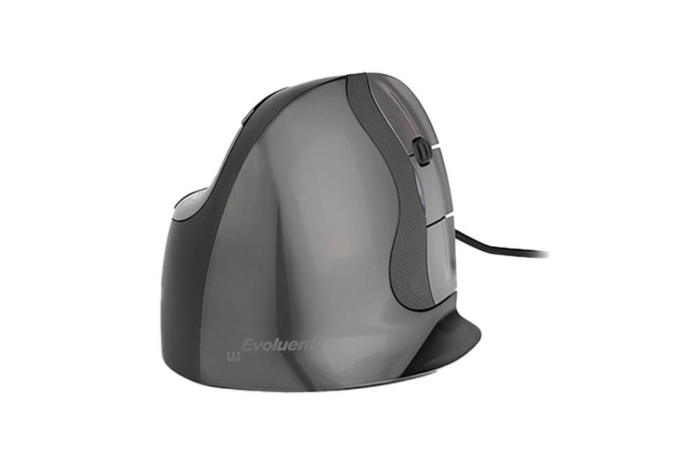 BAKKER ELKHUIZEN Evoluent D Small Maus ergonomisch kabelgebunden grau ...