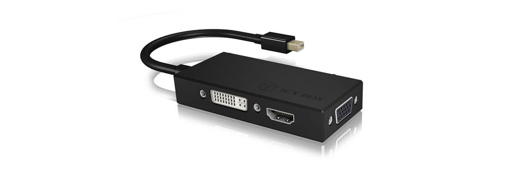 RaidSonic ICY BOX® IB-AC1032 Mini-DisplayPort/HDMI, VGA, DVI Adapter ...