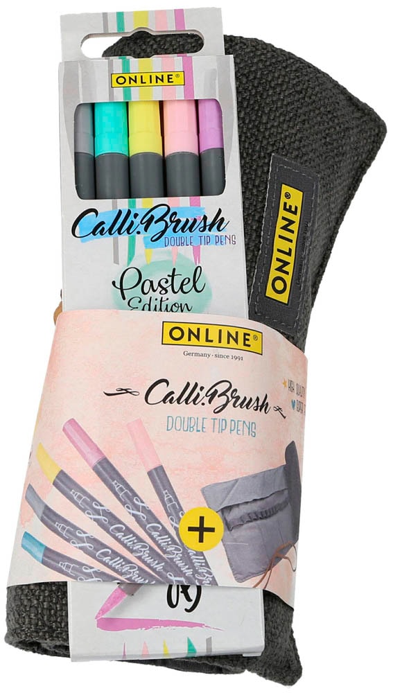 ONLINE® Calli.Brush Brush-Pen farbsortiert, 1 St. >> büroshop24