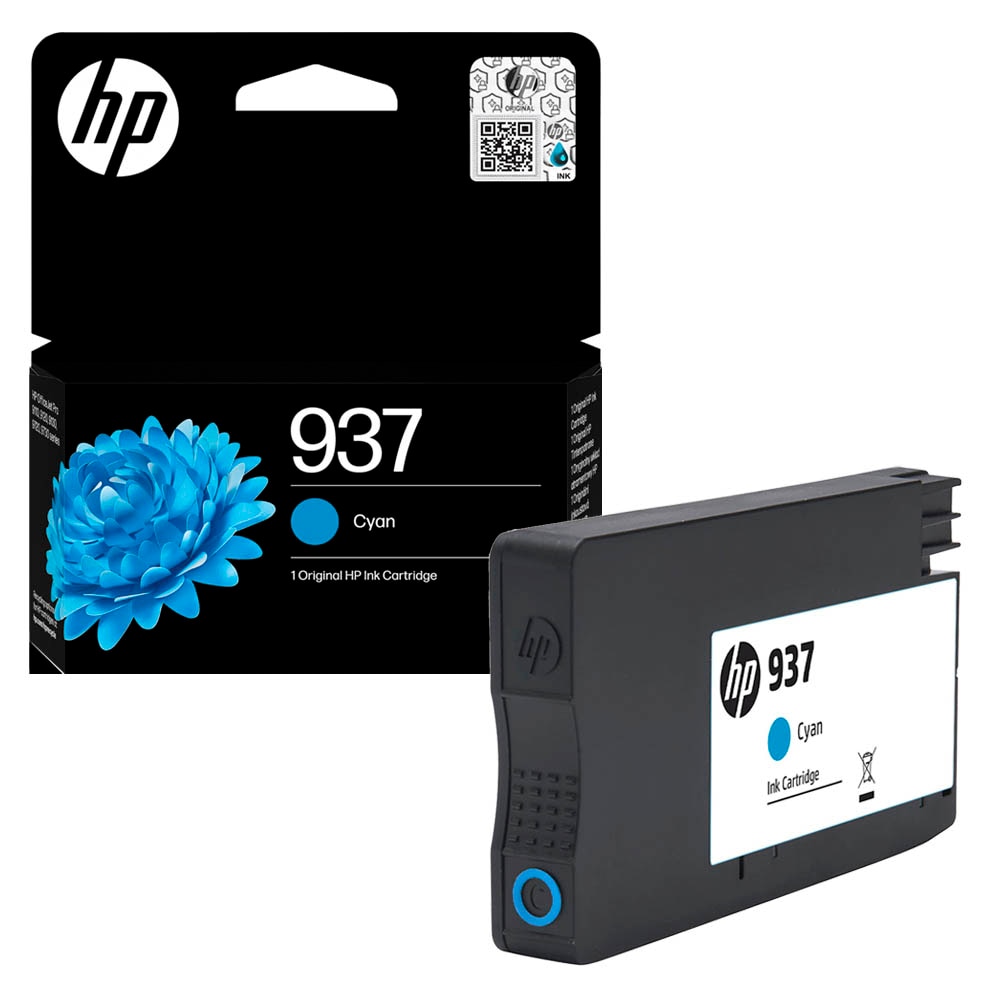 HP 937(4S6W2NE) cyan Druckerpatrone >> büroshop24