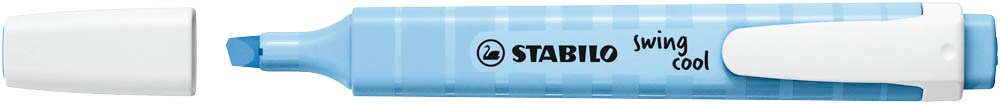 STABILO swing cool Pastel Textmarker blau, 1 St. >> büroshop24
