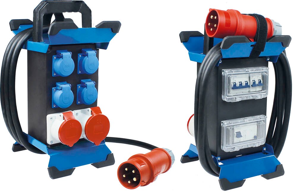 as-Schwabe Stecky 13 Mobiler Starkstromverteiler 4,5 m >> büroshop24