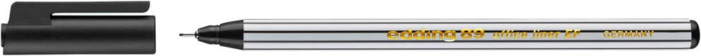 edding 89 office liner EF Fineliner schwarz 0,3 mm, 1 St. >> büroshop24