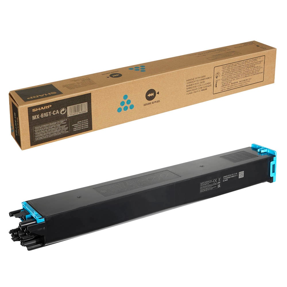 SHARP MX61GTCA cyan Toner >> büroshop24