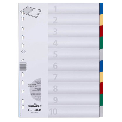 Register für den Ordner