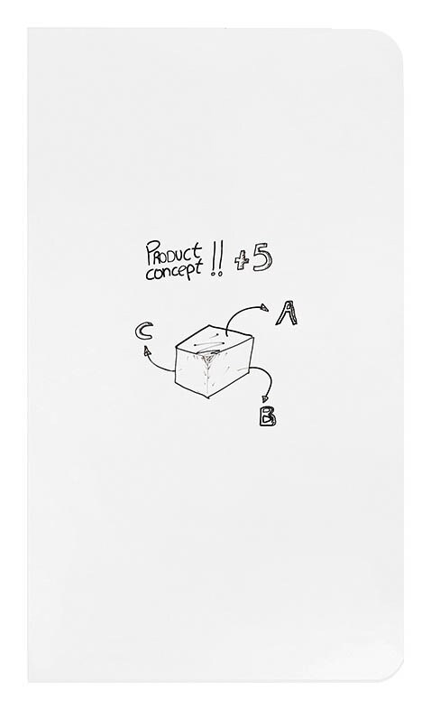 rocada Whiteboard Skin 108,0 x 204,0 cm weiß Stahl >> büroshop24