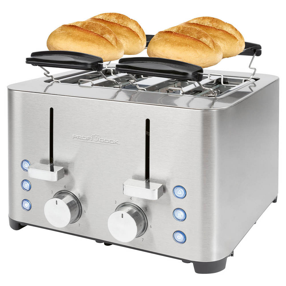 CLATRONIC PC-TA 1252 Toaster silber >> büroshop24
