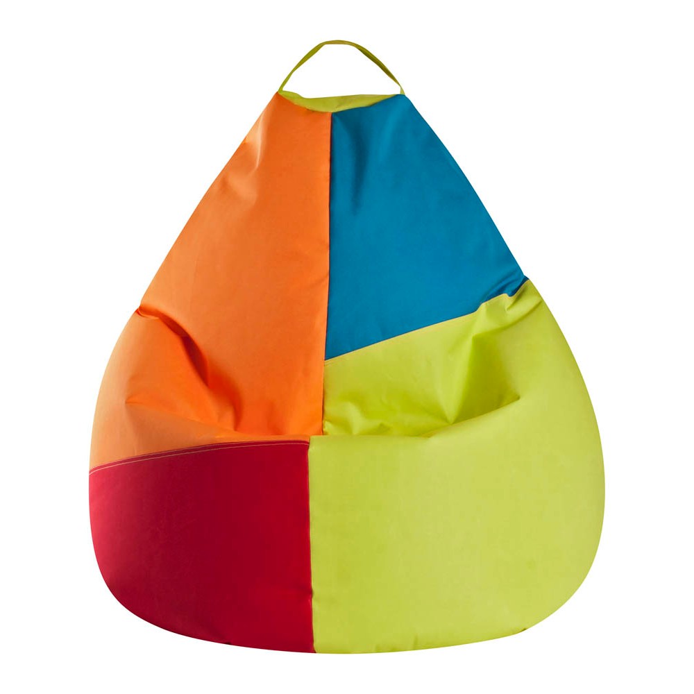 SITTING POINT Harlekin XL Sitzsack bunt >> büroshop24