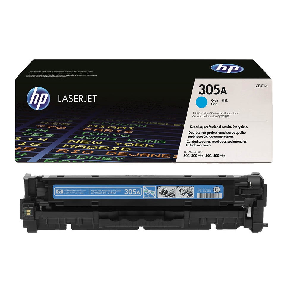 HP 305A (CE411A) cyan Tonerkartusche >> büroshop24