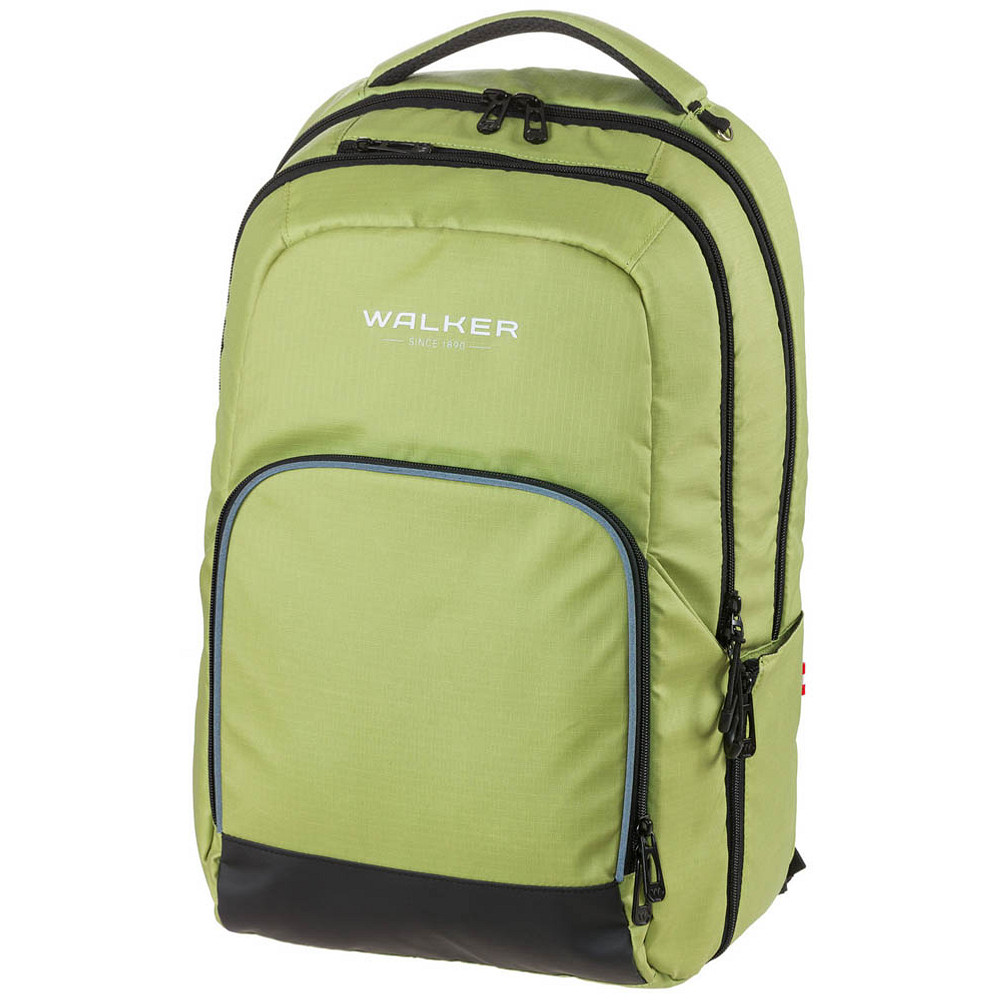 Walker Schulrucksack Campus EVO 2.0 Lime Kunstfaser hellgrün >> büroshop24