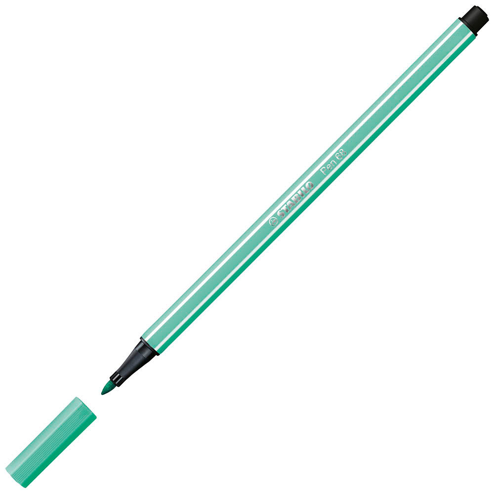 STABILO Pen 68 Filzstift grün, 1 St. >> büroshop24